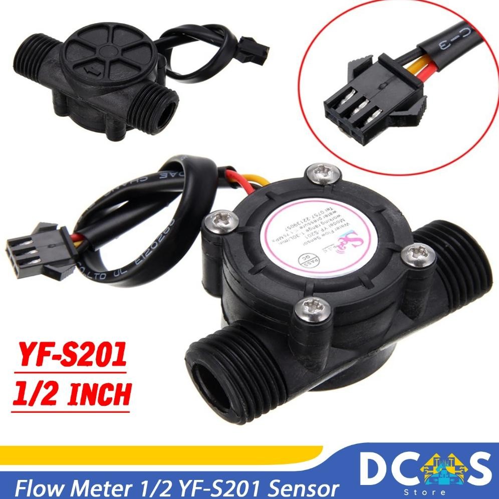 Jual PJ Flow Sea Meter 1/2 " / Water Flow Sensor YF-S201 1/2 " | Shopee ...