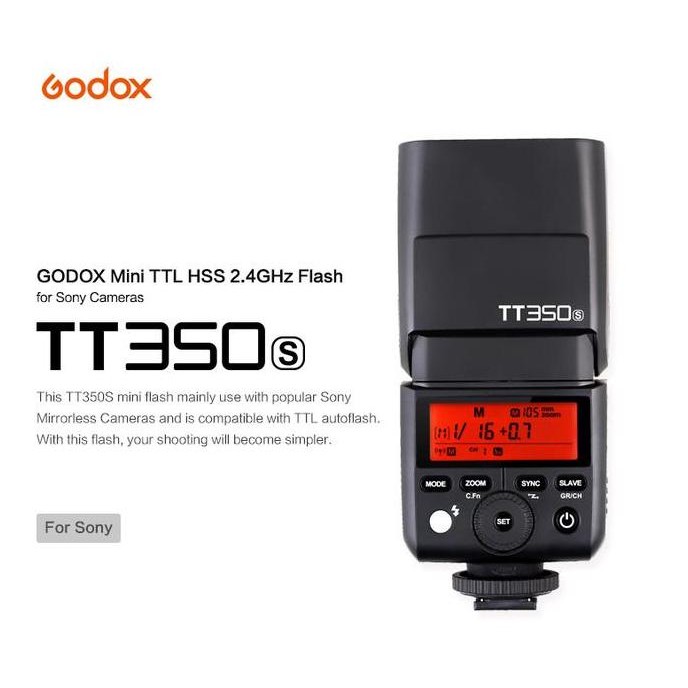 Jual Godox Tt350S Ttl Speedlite For Sony Flash Godox Tt350 S - Tt 350 S ...