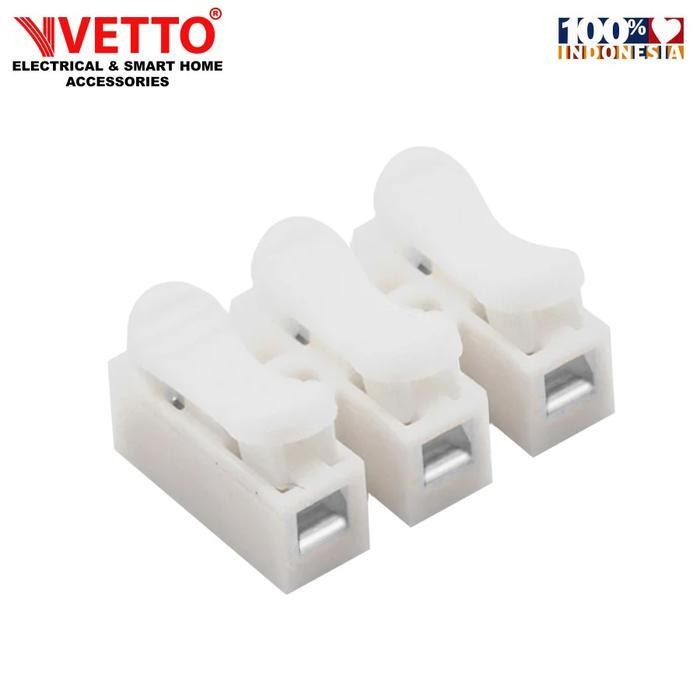 Jual Vetto Quick Wire Connector 3 Phase / Terminal Sambungan Kabel 3 ...