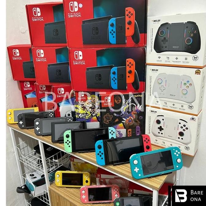 Jual new Nintendo Switch V2 CFW OFW (FREE ISI GAME) Dualboot Fullgame PICOFLY 128GB 256GB 512GB ...