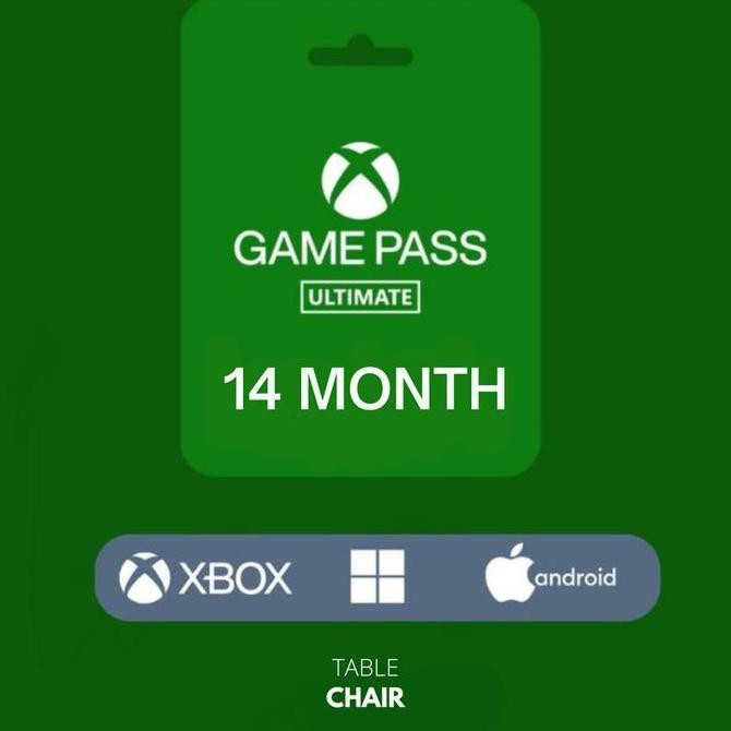 Jual new XBOX GAME PASS / GAMEPASS ULTIMATE 13 Months (Console/PC/Cloud ...