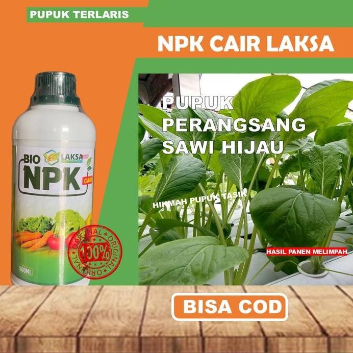Jual Terlaris Pupuk Perbanyak Sayuran Sawi Hijau Dan Besar Npk Cair Laksa Obat Semprot Perbanyak ...