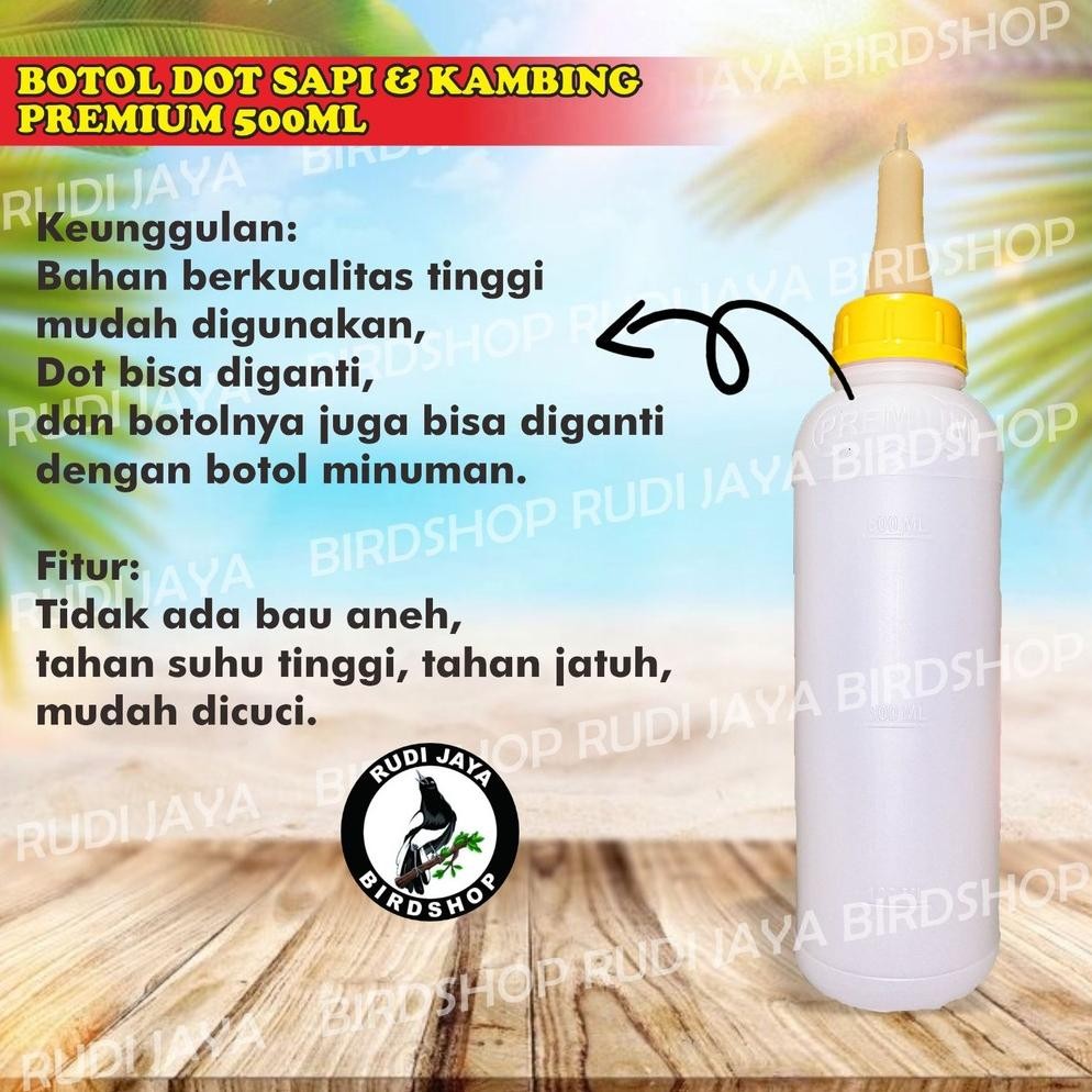 Jual Fth- Ez23 Dot Sapi Kambing Botol Plastik Tebal Awet Memberi Susu ...