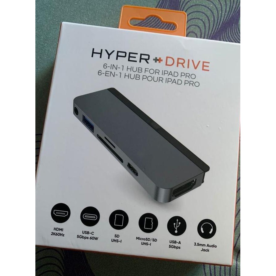 Jual Promo Hyperdrive 6 In 1 Usb-C Media Hub Ipad Pro M1 Ipad Air ...