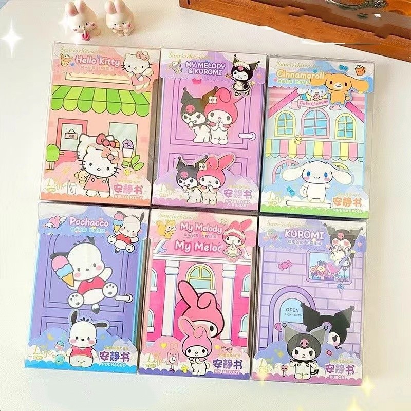 Jual DIY Quiet Book Paper DreamBaby Mainan Kuromi Doll Mainan Edukasi ...