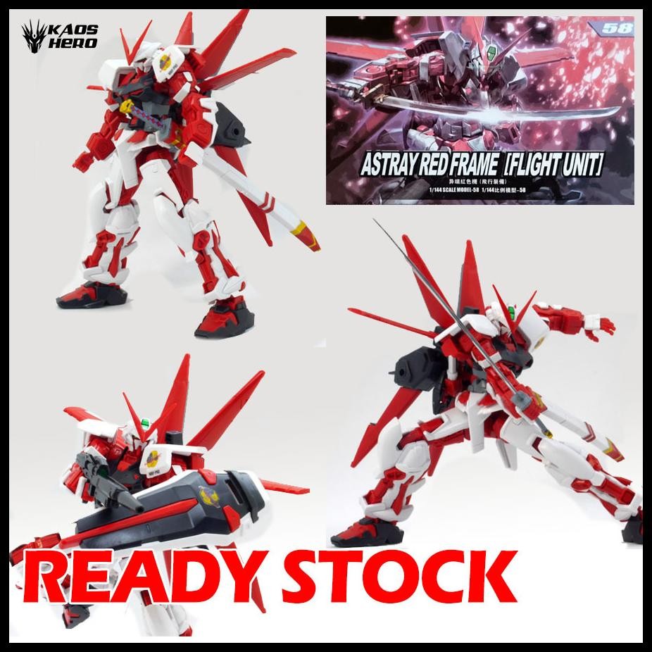 Jual HG 1/144 ASTRAY RED FRAME FLIGHT UNIT - DABAN GAOGAO CHINA | Shopee Indonesia