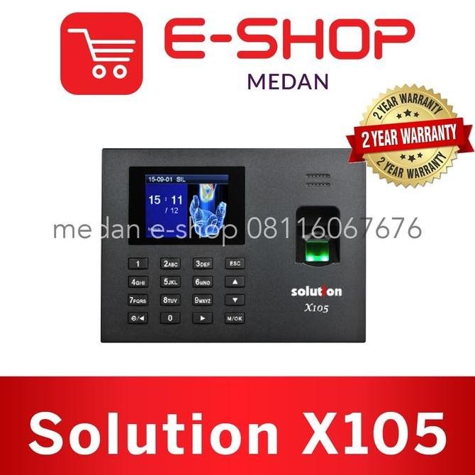 Jual TERMURAH - Mesin Absensi Finger Print (Sidik Jari) Solution X105 TCP/IP | Shopee Indonesia