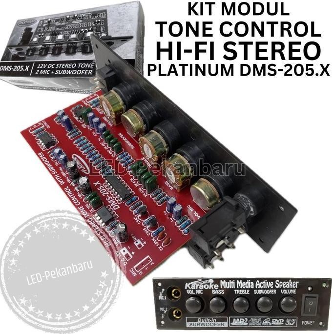 Jual Kit Audio Modul Tone Control Speaker Aktif Pre Amp Stereo Mic ...