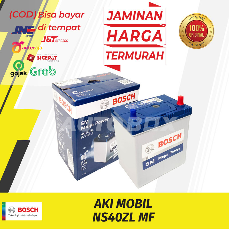 Jual Aki Mobil KIA Picanto NS40ZL MF Bosch | Shopee Indonesia