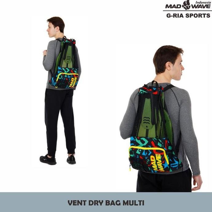 Jual Mad Wave Vent Dry Bag Multi ( Tas Peralatan Renang Semi Jaring ...