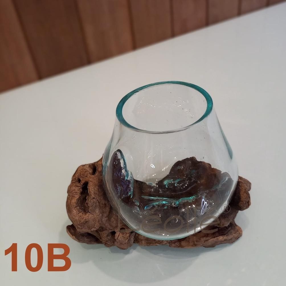 Jual Leolle Pot Kaca Mini Pajangan Bunga Tanaman Air Dekorasi Meja ...