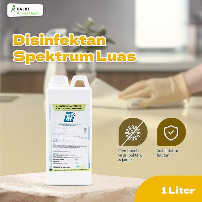 Jual NEW PRODUCT [SUNNYPAWS] TH4+ 1 LITER DISINFEKTAN SPEKTRUM LUAS DISINFECTANT ANTI VIRUS ...