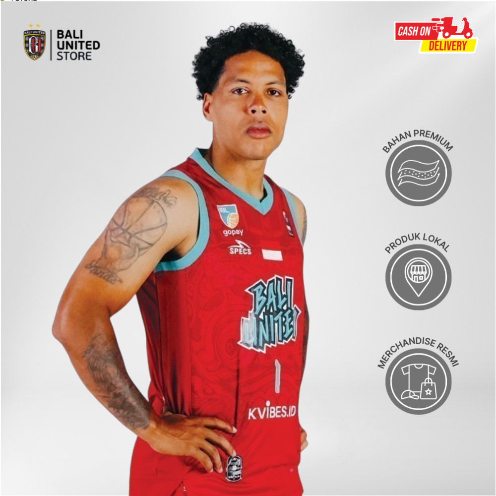 Jual Jersey Basket Bali United Basketball Home Jersey 2025 | Shopee ...