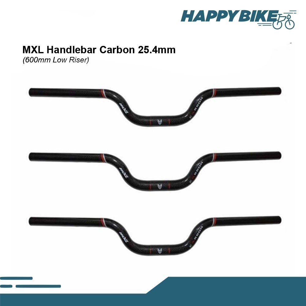 Jual MXL Stang Stir Sepeda Lipat Carbon Riser Handle Bar 25,4 Steering Handle Folding Bike ...