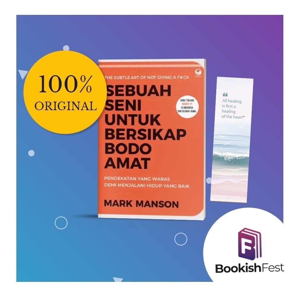 Jual Sebuah Seni Untuk Bersikap Bodo Amat (Pocket Edition) by Mark Manson | Shopee Indonesia