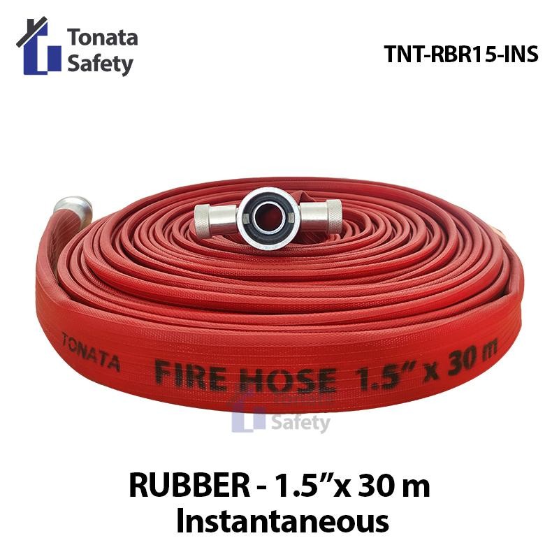 Jual Fire Hose Rubber Instantaneous Tonata 1.5" X 30M / Selang Pemadam ...
