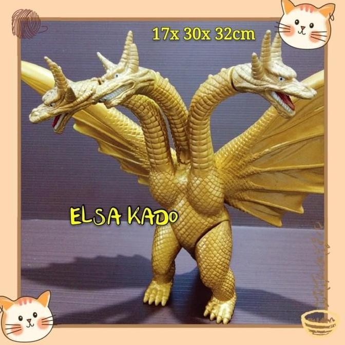 Jual rah action figure ghidorah monster musuh godzilla | Shopee Indonesia