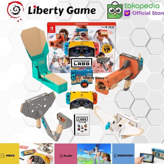 Jual Nintendo Labo Toy-Con 04: VR Kit + Game lib33g Ayo Beli | Shopee ...