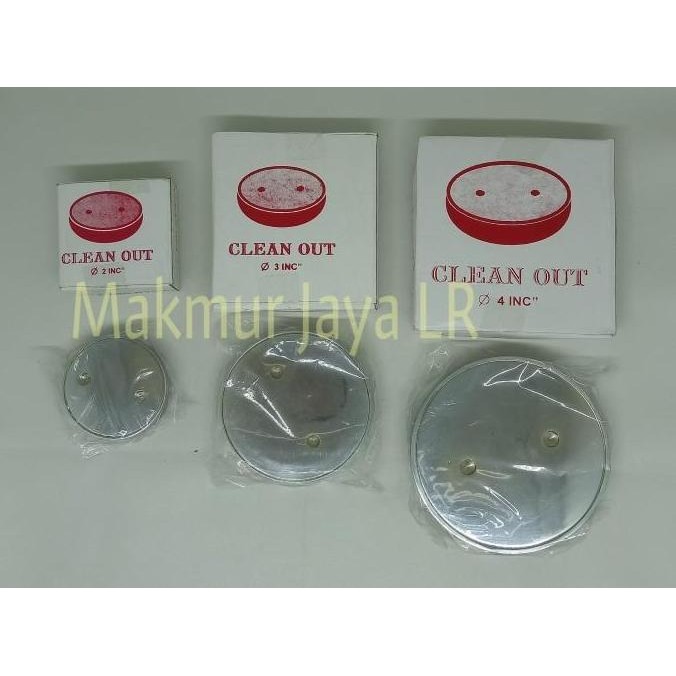 Jual HARGA DISKON CLEAN OUT 2 2,5 21/2 3 4 6 inch CO Kuningan Krom ...