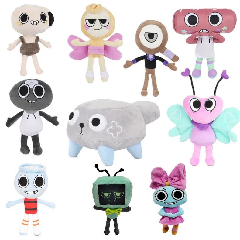 Jual Dandy'S World Pebble Plush Toy Horror Game Dandys World Rodger ...