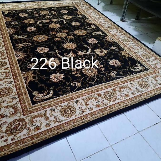 Jual Murah Karpet Permadani Hitam Iranshahr Super Jumbo 240X320 Cm ...