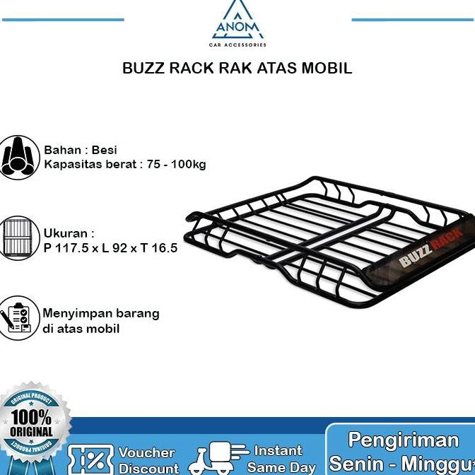 Jual Buzz Rack / Rak Mobil Buzz / Roof Buzz Rack / Buzz Rak Mobil /Rak ...