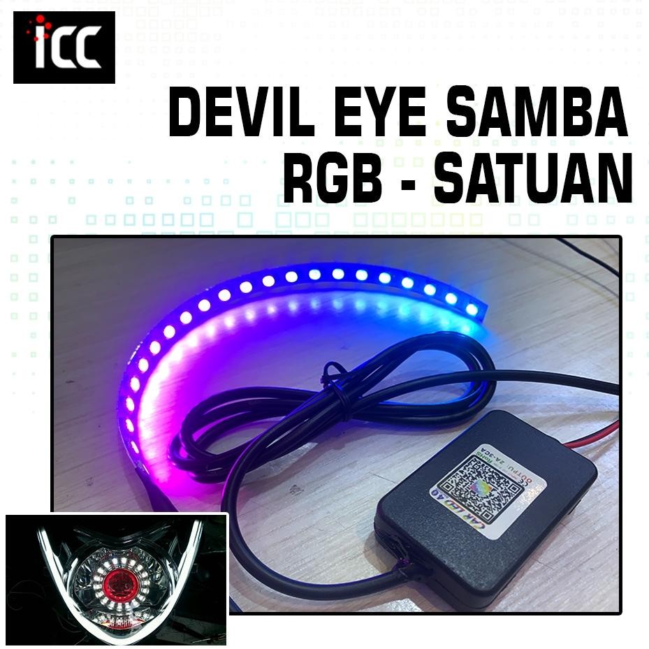 Jual Devil eye RGB 360 Samba RGB Demon Eye Rgb APP Android IOS MERK ICC ...