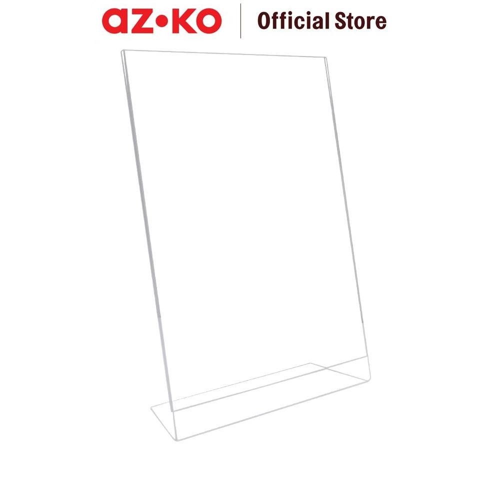 Jual AZKO Odi Sign Holder L Shape Potrait A4 Bingkai Tanda Informasi ...