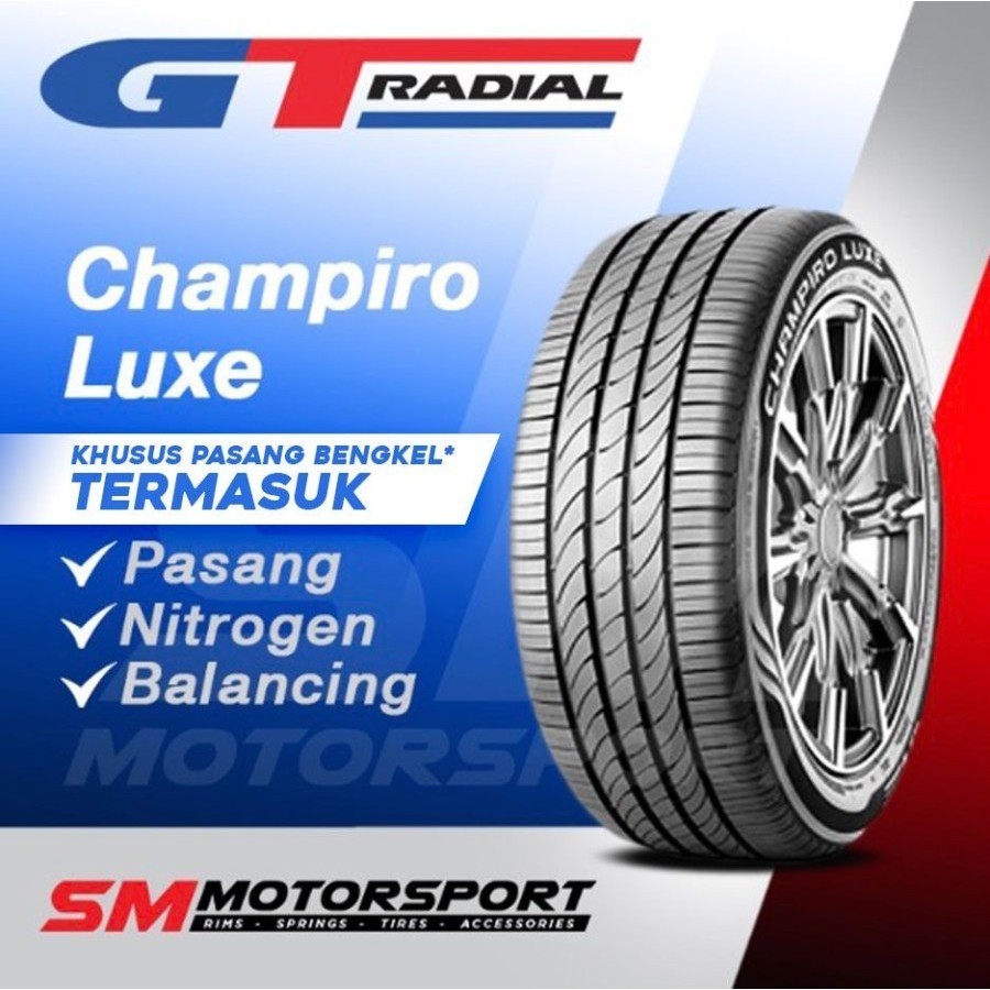 Jual Ban Mobil GT Radial Champiro Luxe 205 65 R16 16 | Shopee Indonesia