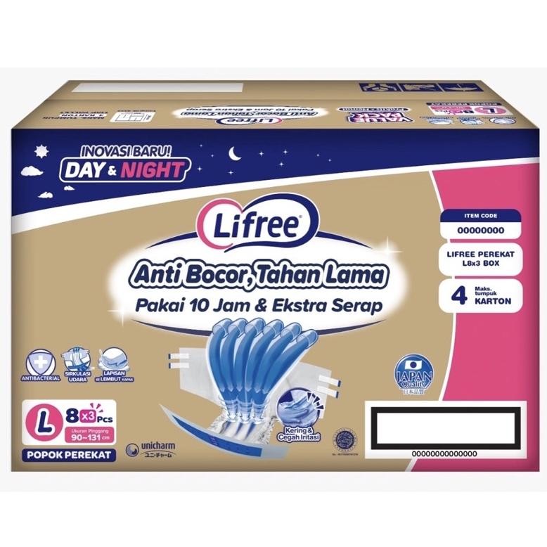 Jual Diskon Lifree Popok Perekat E- Box Prermium | Shopee Indonesia