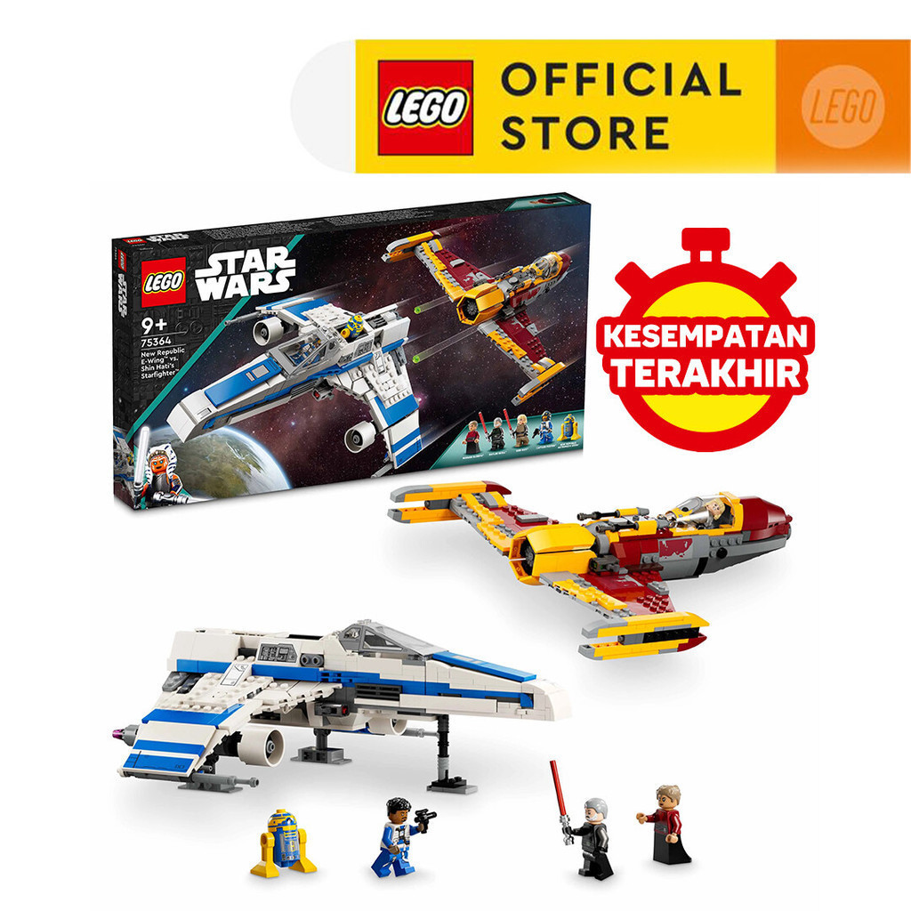Jual LEGO Star Wars 75364 New Republic E-Wing vs. Shin Hati’s ...