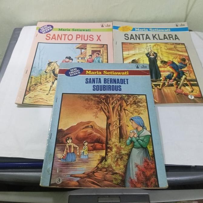 Jual new buku seri orang Kudus Santa bernadet Soubirous , Santa Klara ...