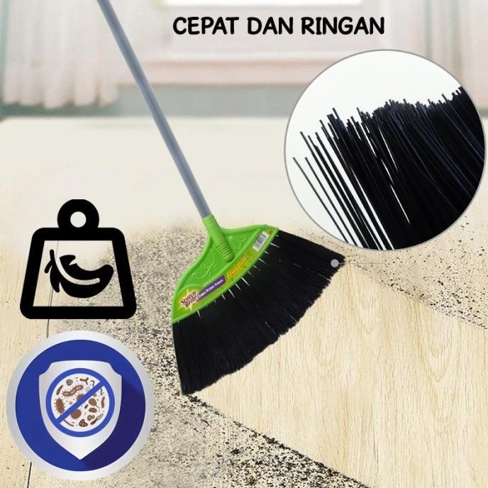 Jual (Expert) SAPU NYLON BROOM FAN SET ID-471 3M SCOTCH-BRITE | Shopee ...