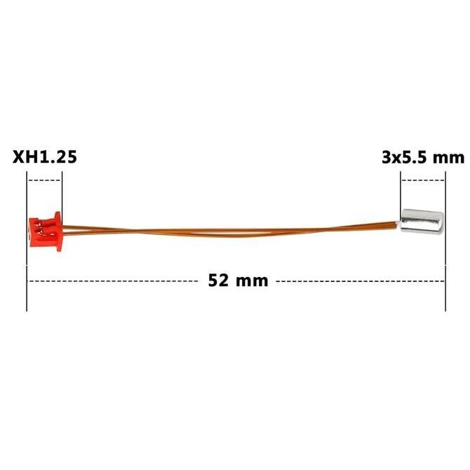 Jual Creality D3*5.5*52Mm High Temperature Thermistor For Ender 3 S1/S1 ...