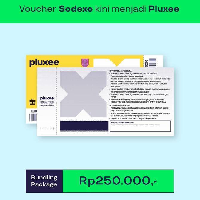 Jual Promo Voucher Hadiah Gift Card Fisik Pluxee Gift Pass Bundling ...