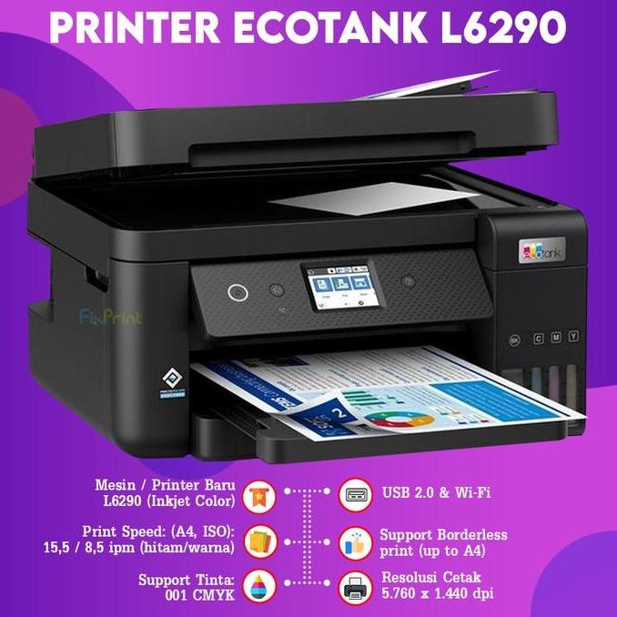 Jual Printer Epson L6270 L 6270 Wi-Fi Duplex All-In-One Adf Pengganti ...