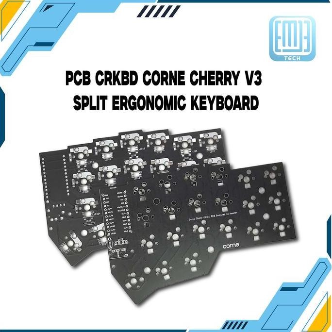 Jual PCB CRKBD Corne Cherry V3 Split Ergonomic Keyboard | Shopee Indonesia