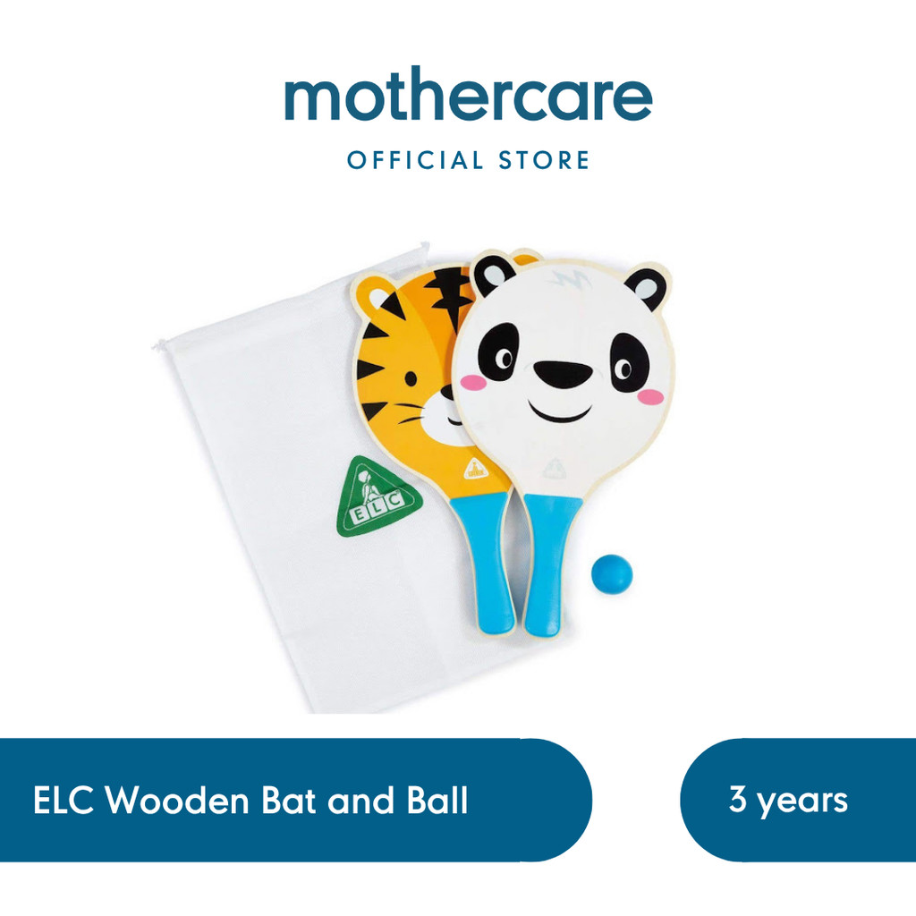 Jual ELC Wooden Bat and Ball - Mainan Aktivitas Olahraga Tenis Meja ...