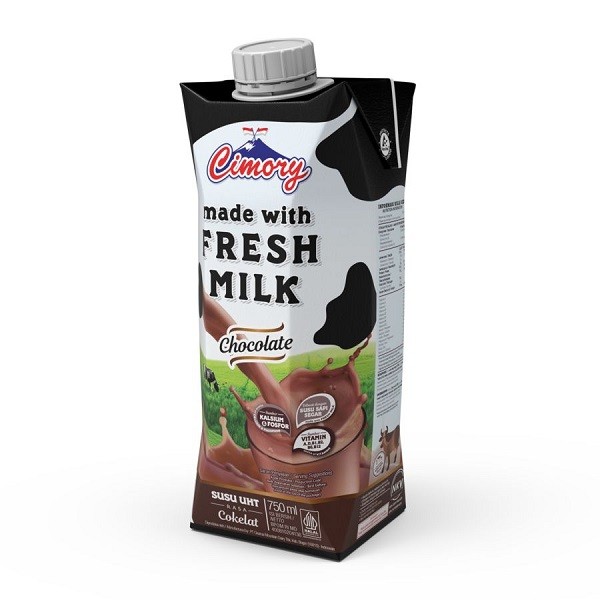 Jual CIMORY UHT MILK CHOCOLATE 750 ML | Shopee Indonesia