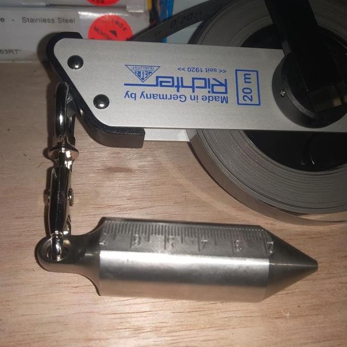 Jual METERAN MINYAK 20 METER RICHTER SOUNDING TAPE ORIGINAL GERMANY ...