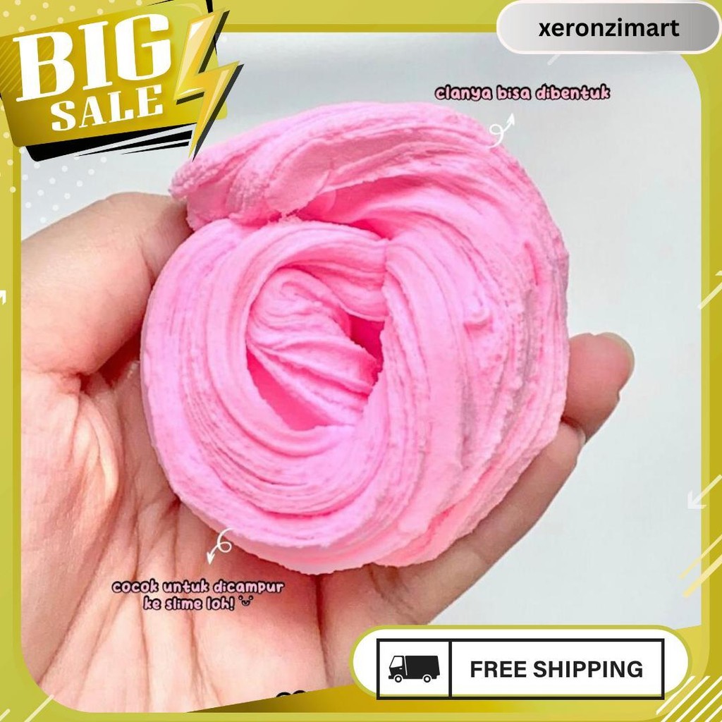 Jual Soft Clay 50 Gram By Slime Bintaro Daiso Iclay Amos Craft || Air ...