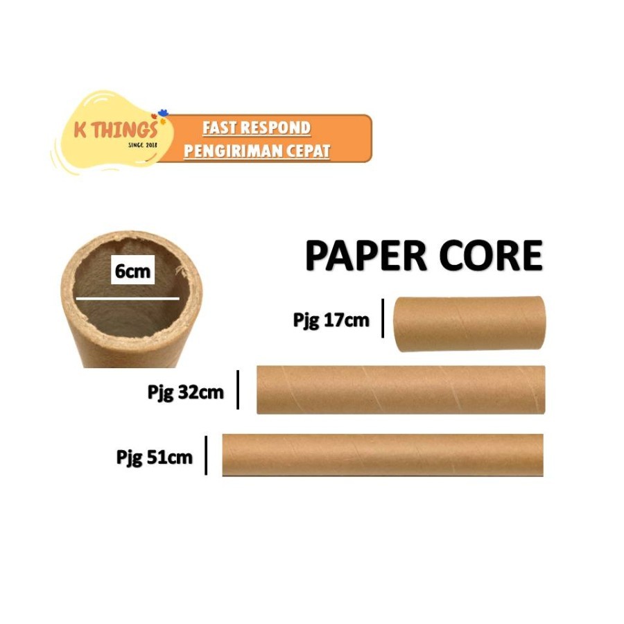 Jual PAPER CORE Tabung Karton Selongsong Karton - 20.5cm | Shopee Indonesia