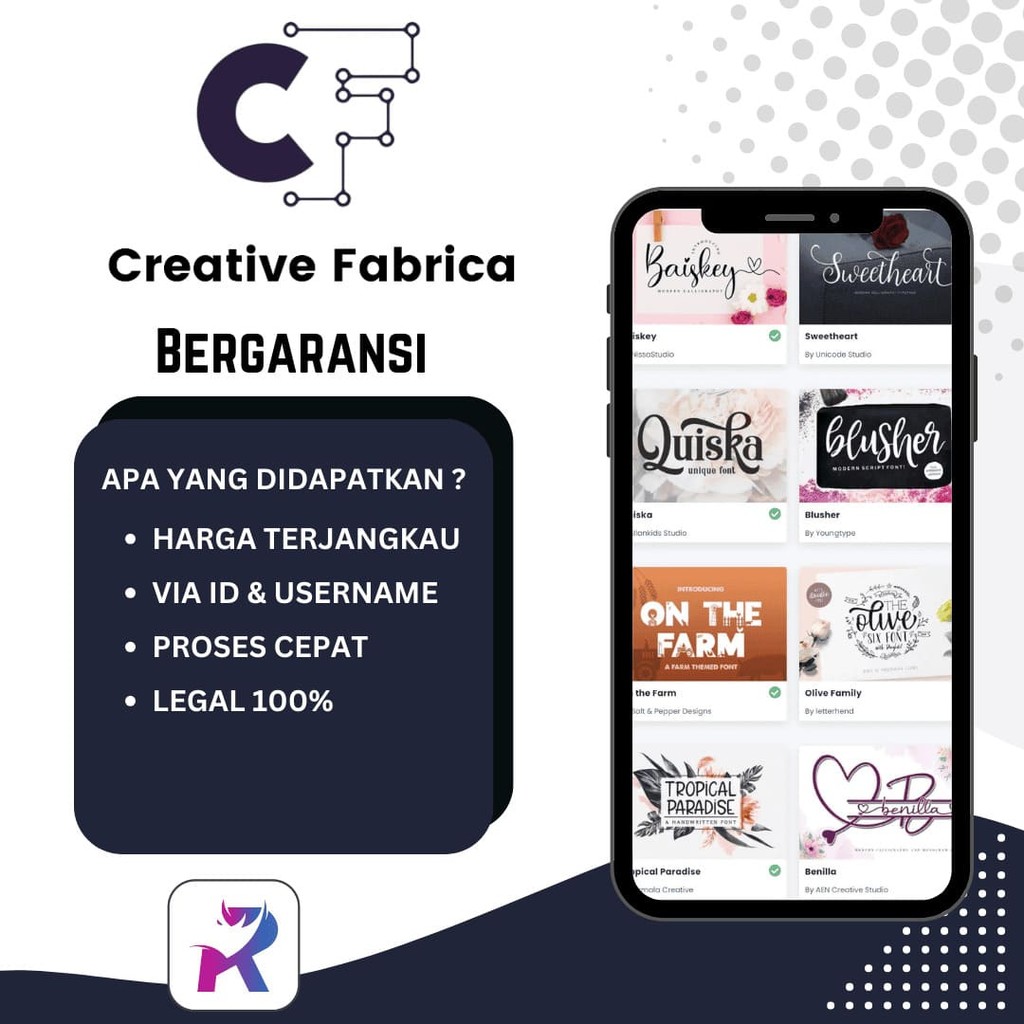 Jual Creative Fabrica Premium 1 Tahun Full Garansi (Proses Tercepat Buka 24 Jam) | Shopee Indonesia