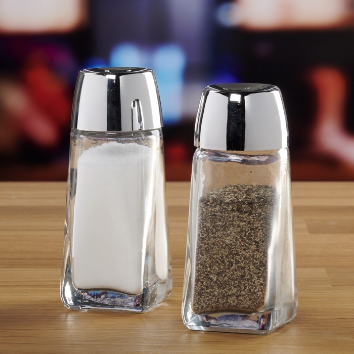 Jual Anchor Hocking Glass Continental Salt Pepper Shaker Tempat garam ...