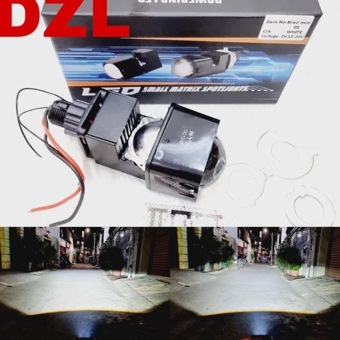 Jual Lampu utama led biled matrix x1 myth biled mini 1.5 INCH dan 2.5 ...