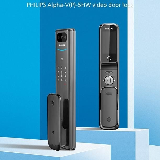 Jual Philips EasyKey Alpha VP-5HWS Smart Video Door Lock | Shopee Indonesia