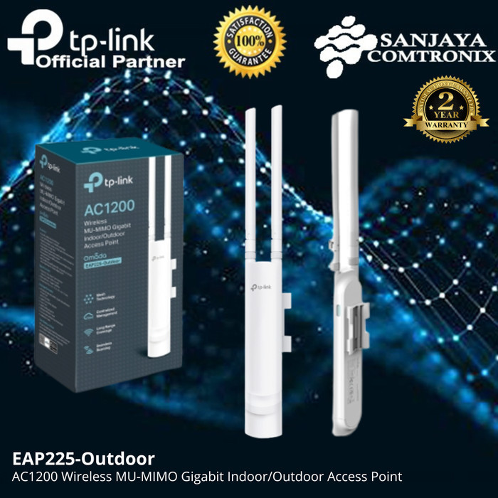 Jual Tp-Link Eap225-Outdoor Ac1200 Wireless Mu-Mimo Gigabit Indoor ...