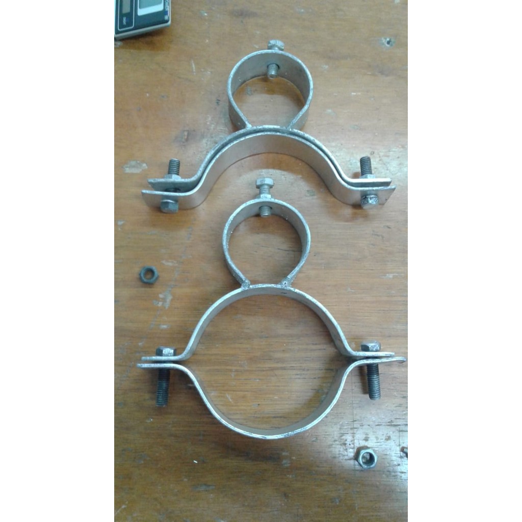 Jual Limited Klem Tiang Pju / Clamp Pju 2 X 3 Inch | Shopee Indonesia