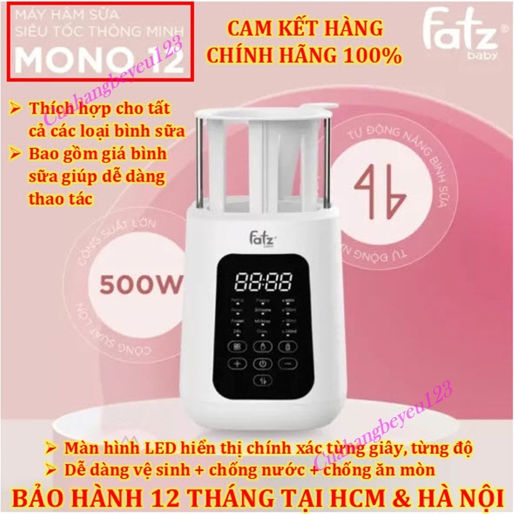 Jual (MONO 12) Penghangat dan sterilisator susu pintar Fatz Fatzbaby ...