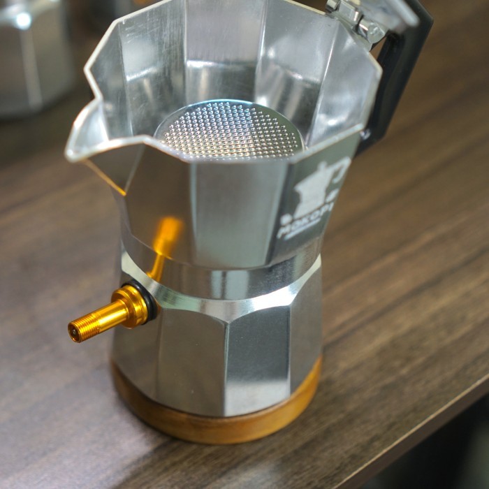 Jual [upgrade] moka pot modifikasi adaptor pompa menggunakan mokapot 3 ...